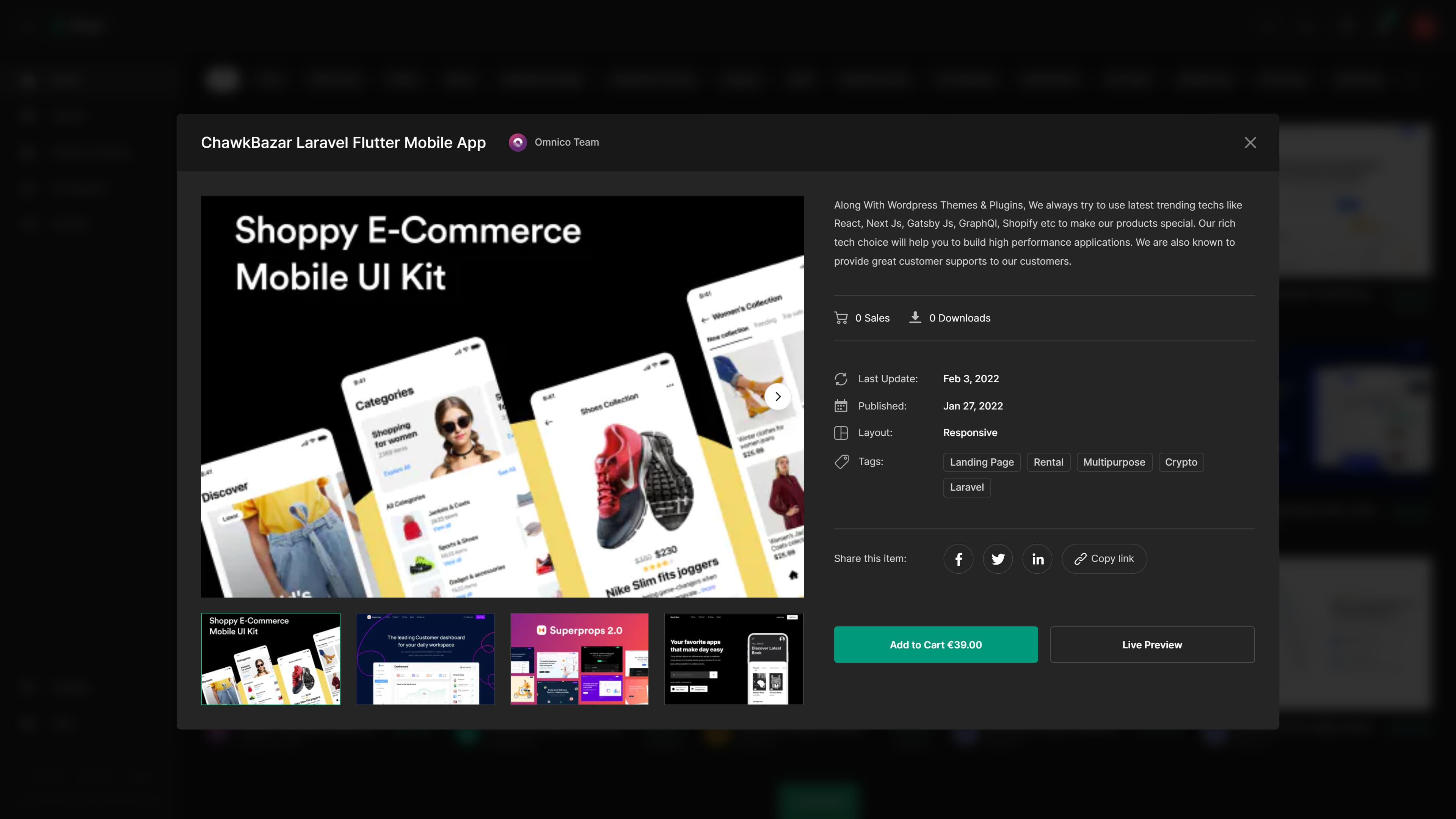 Pixer - React Laravel Multivendor Digital Marketplace by redqteam